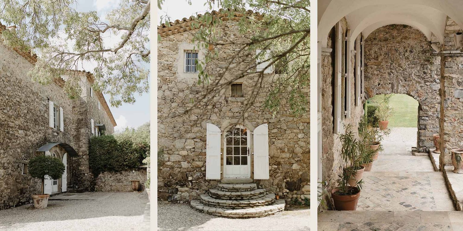 Domaine du Rey wedding venue in Provence France| Chateau Bee