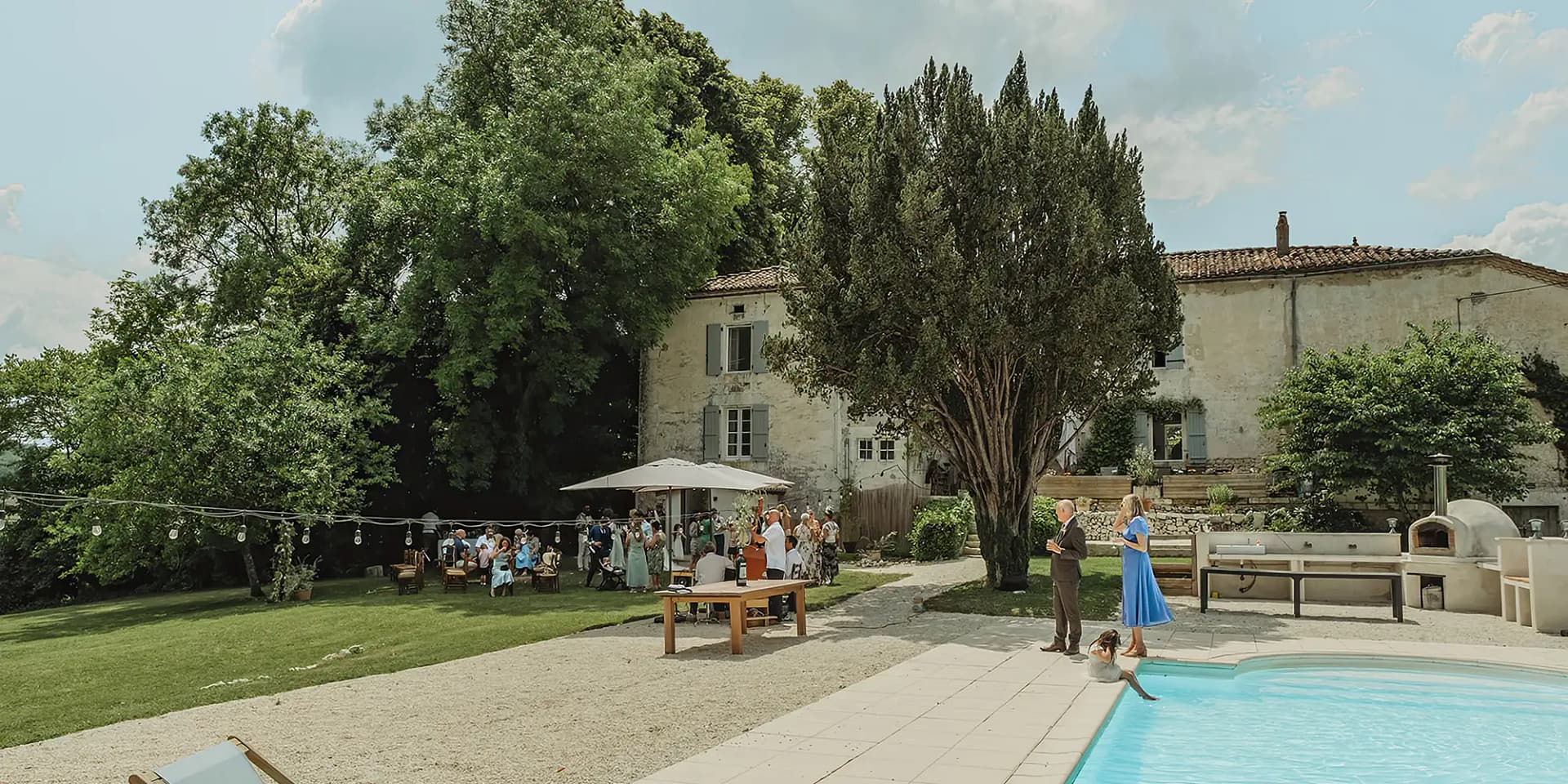 A Laidback French Wedding in South West France: Manoir Lebeau ...